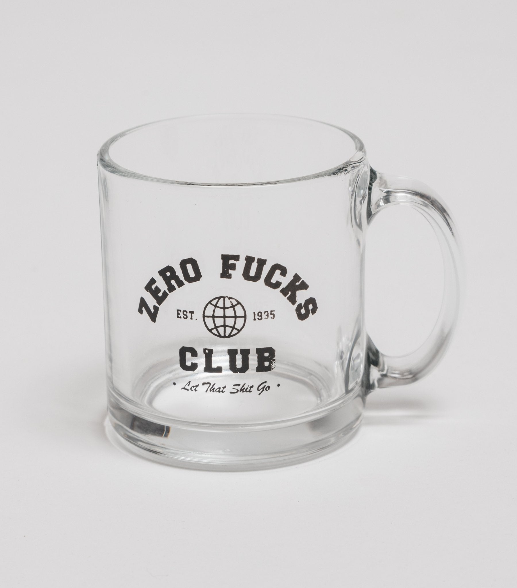 Zero Fucks Mug Clear Mug Ts 1734